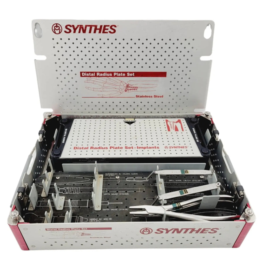 Synthes Distal Radius Plate Set - Primis Medical Guides & Instruments