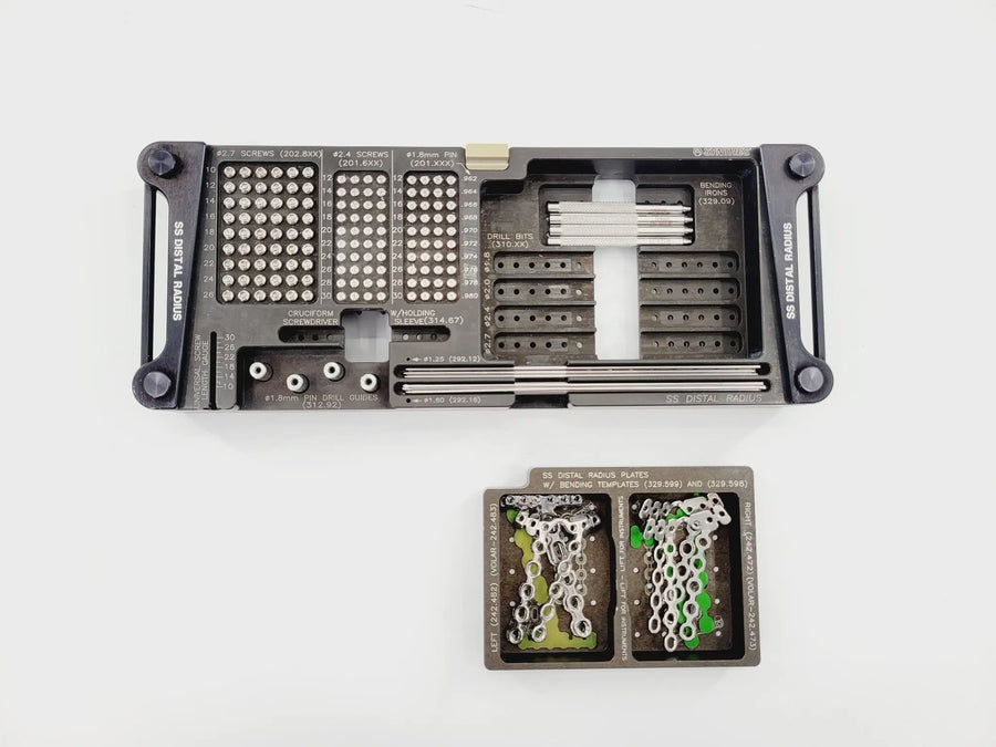 Synthes Distal Radius Plate Set - Primis Medical Guides & Instruments