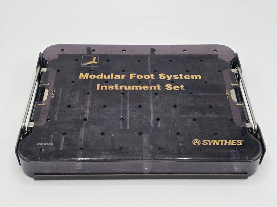 Synthes Modular Foot System Instruments Case Large Empty. – Primis Medical