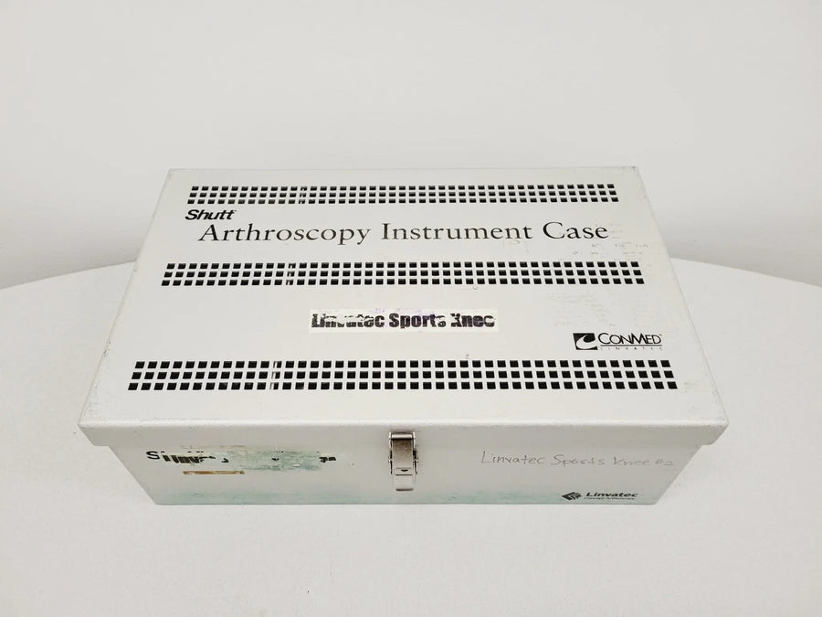 Conmed Linvatec Shutt Arthroscopy Instrument Case 18-3/8" x 11-1/4" x ...