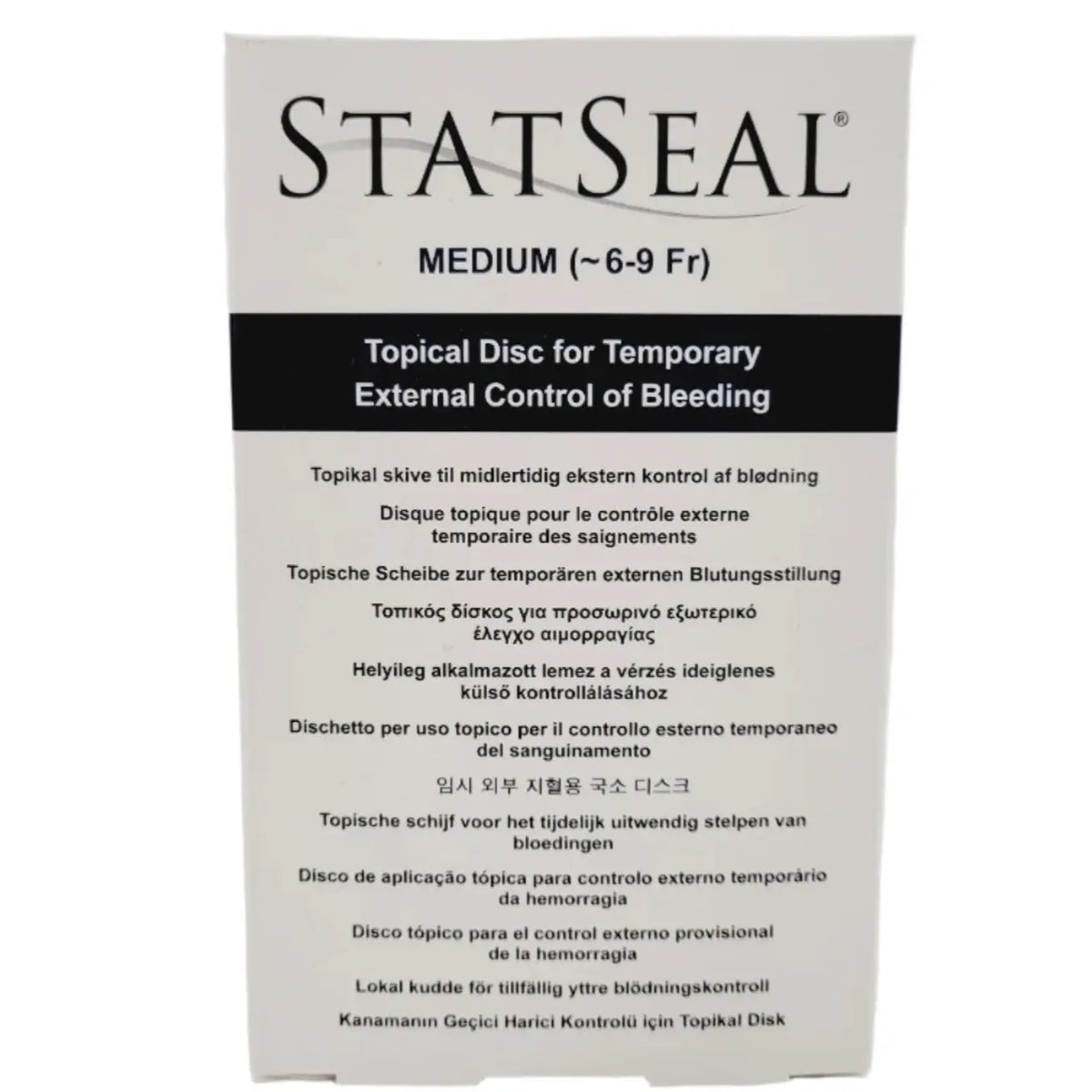 Biolife DM615 STATSEAL Medium Disc (6-9Fr.) Box of 6 - Primis Medical