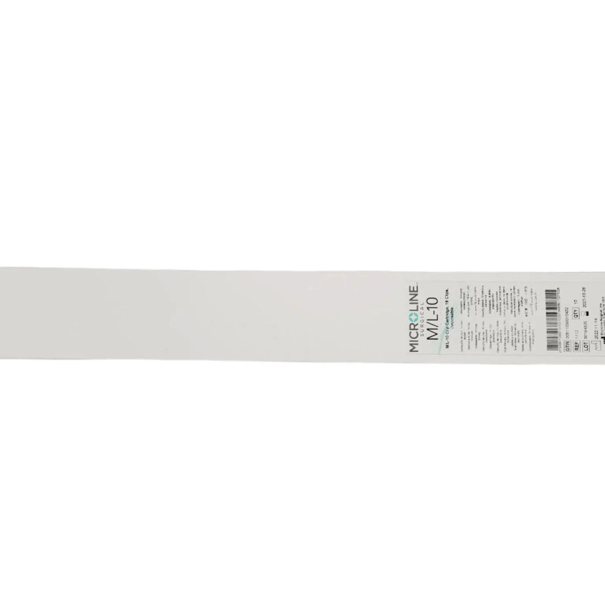Microline Surgical M/L-10 Clip Cartridge, 10 Clips Box - Primis ...