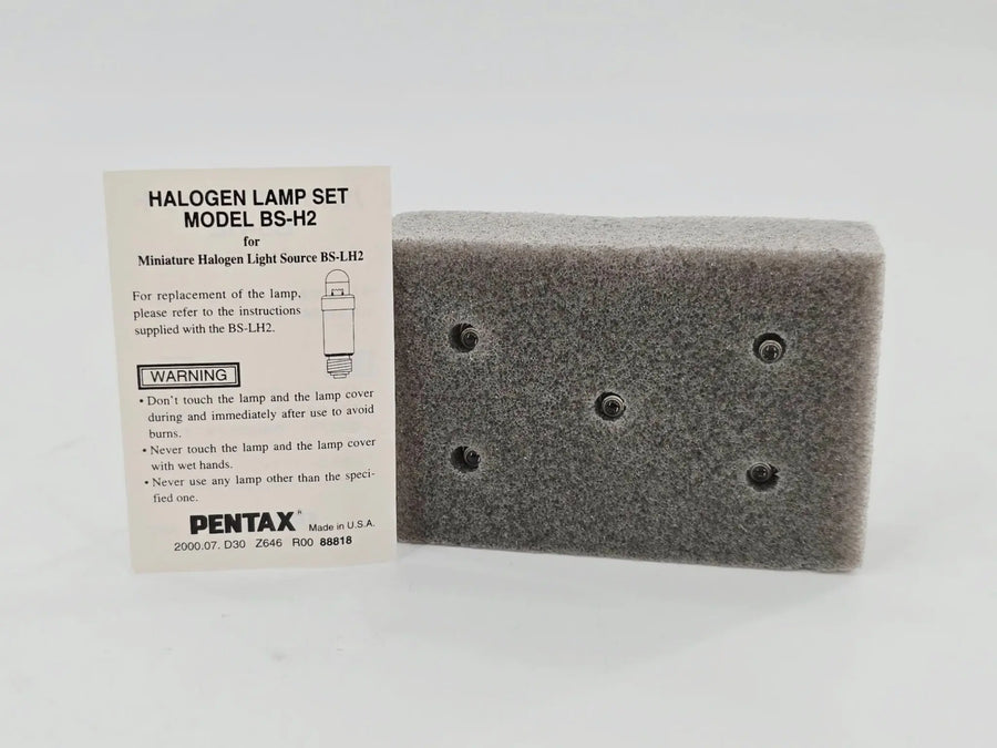 Pentax BS-H2 Halogen Lamp Set for Miniature Halogen Light Source ...