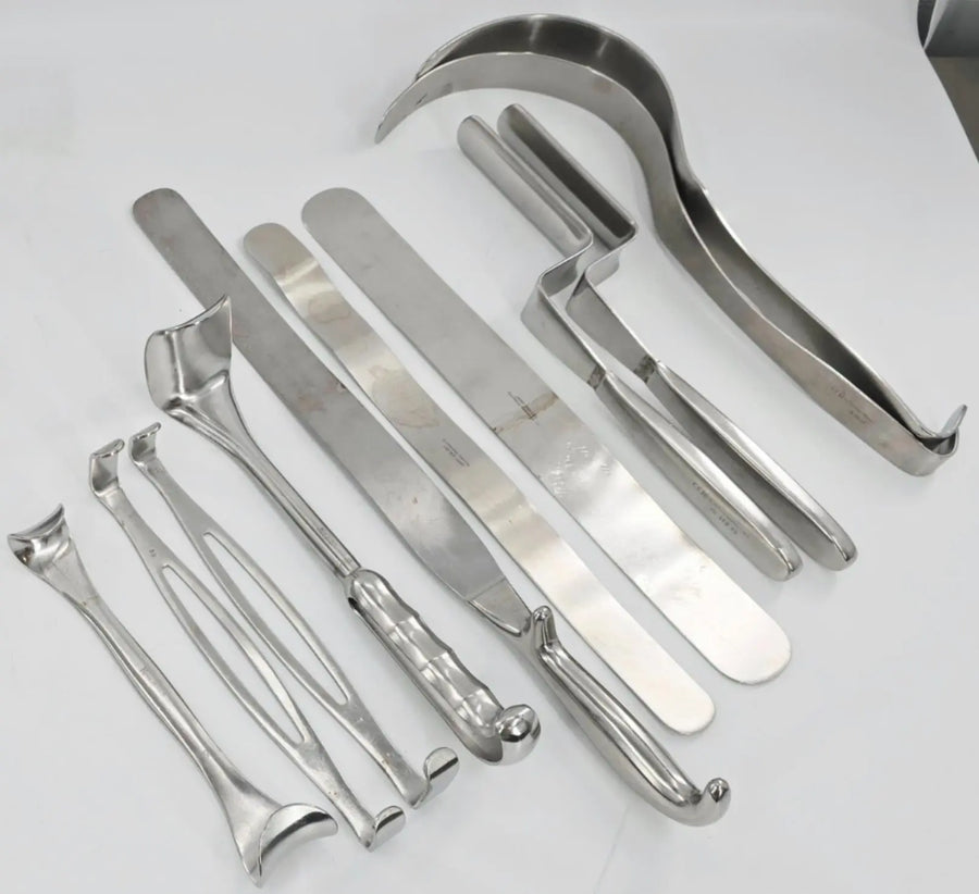 Hysterectomy 68-Piece Instrument Set w/ Sterilization Container ...