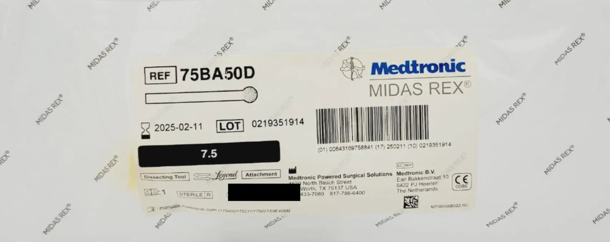 Medtronic 75BA50D Midas Rex Dissecting Tool Legend Attachment - Primis ...