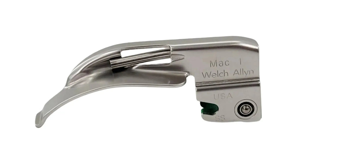 Welch Allyn 69061 Miller Size 1 Green Standard Fiber Optic – Primis Medical