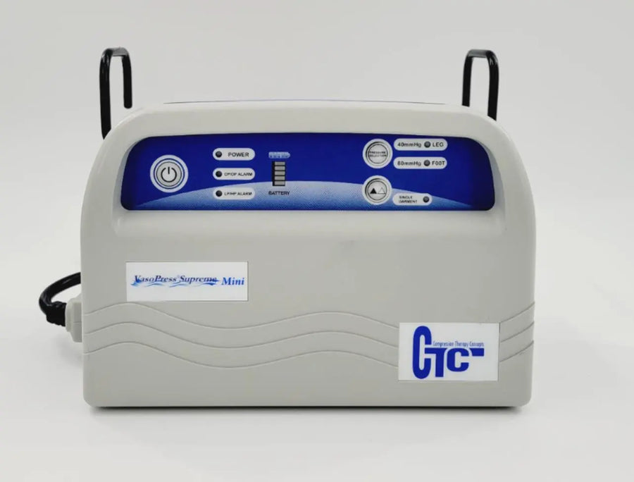 VP500DM Zimmer CTC Supreme Mini DVT Pump w/ Hoses & Medium Set of 2 ...