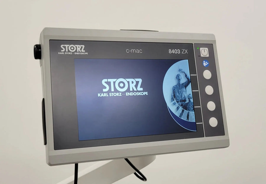 Karl Storz 8403 ZX C-MAC Monitor Video Laryngoscope w/ 8403AX & 8402 X ...