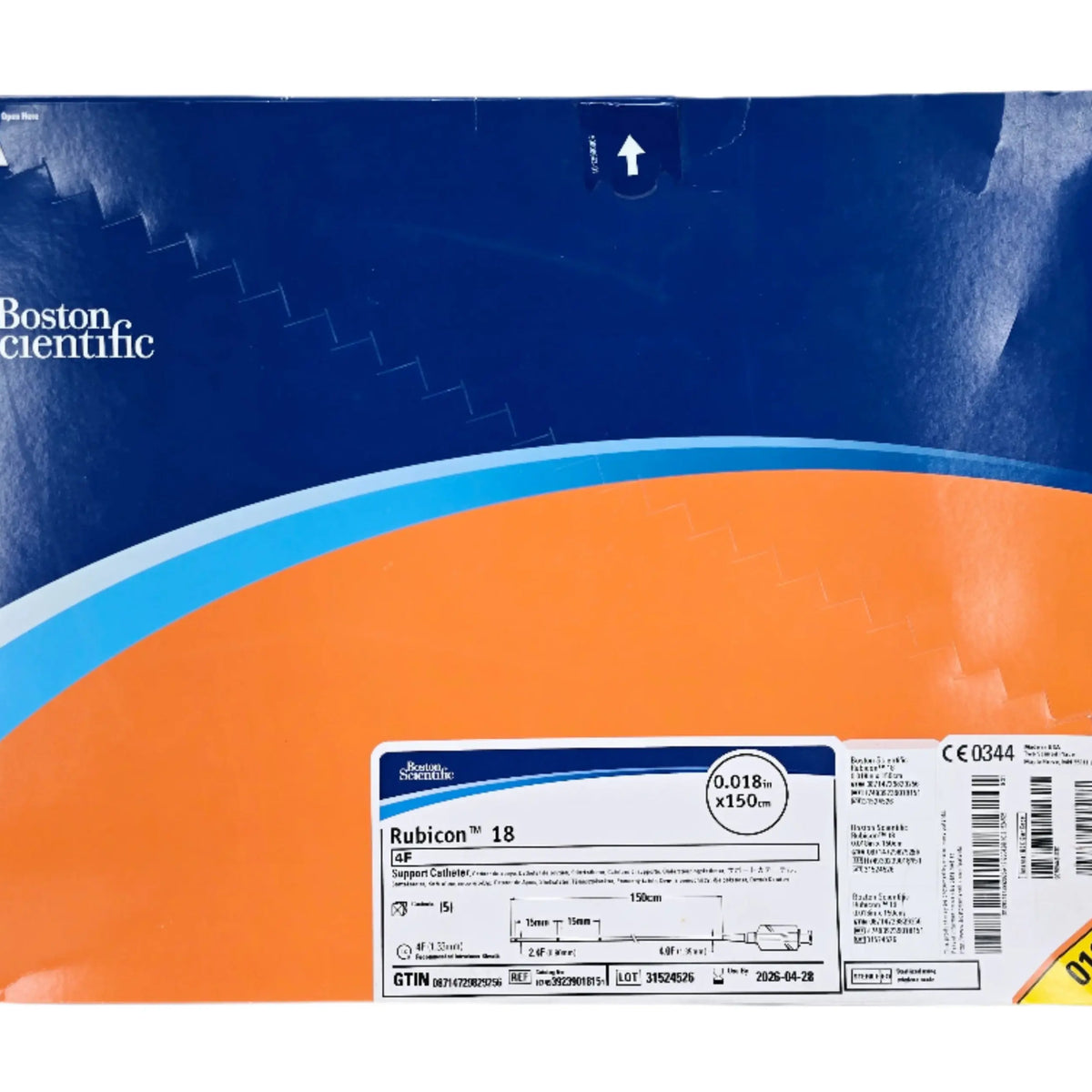 Boston Scientific H74939239018151 Rubicon 18 4F Support Catheter ...