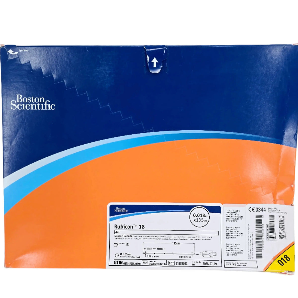 Boston Scientific H74939239018131 Rubicon 18 4F Support Catheter .018 ...