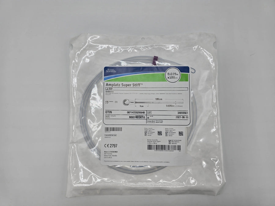 Boston Scientific M001465010 Amplatz Super Stiff J-Tip Guidewire ...