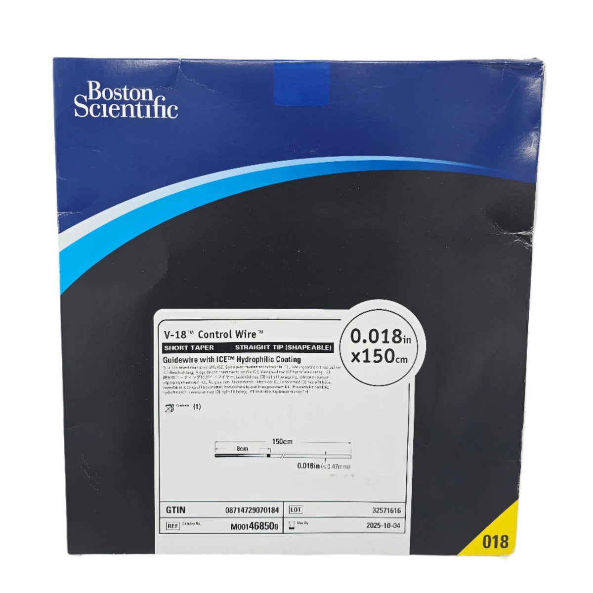 Boston Scientific M001468500 Guidewire with ICE Hydrophilic Coating ...