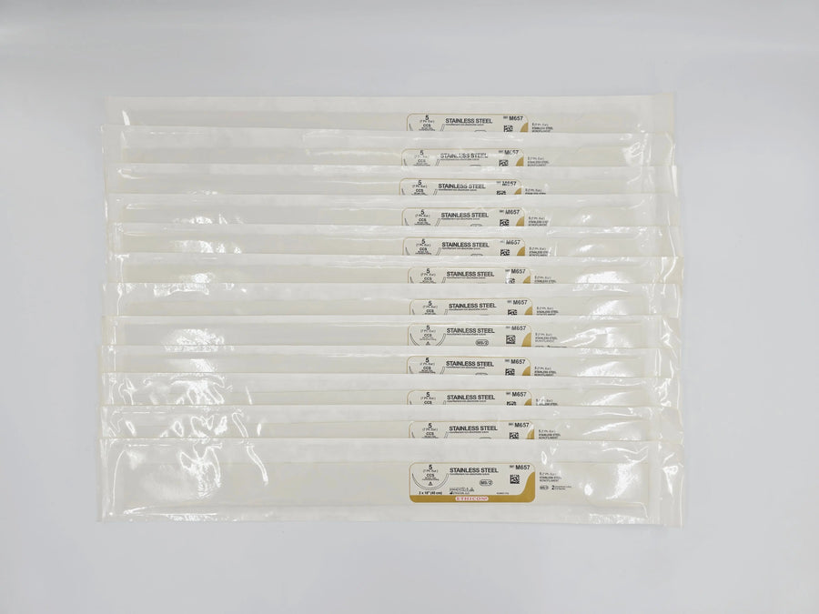 Ethicon M657 5 STAINLESS STEEL 2X18" CCS 48mm MS/2 BX/12 - Primis ...