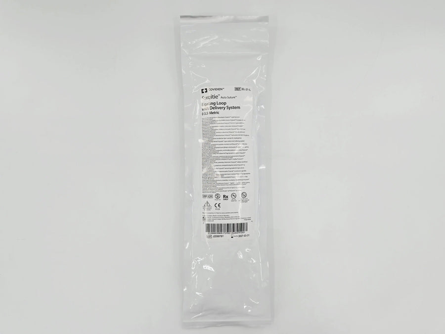 EL-21-L Covidien Surgitie Auto Suture Ligating Loop w/ Delivery System ...