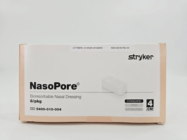 Stryker 5400-010-004 NasoPore Bioresorbable Nasal Dressing Standard ...