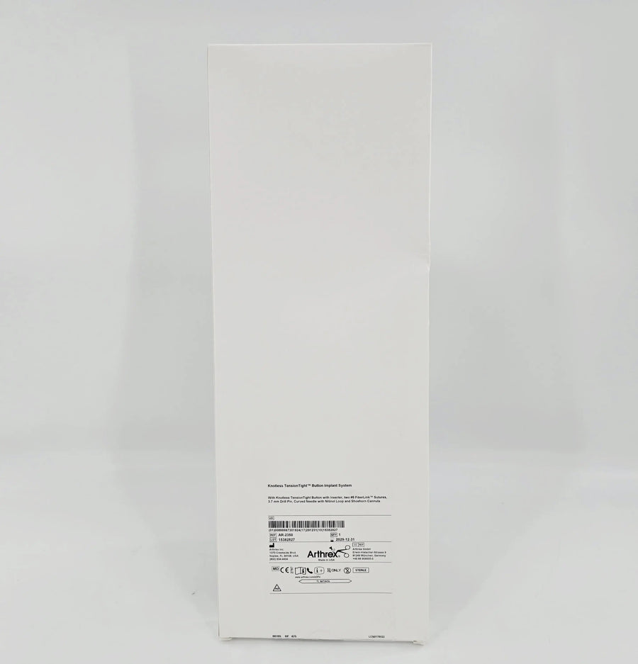 Arthrex AR-2350 Knotless TensionTight Button Implant System 1/EA ...