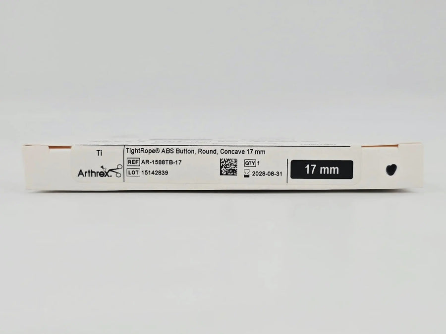 Arthrex AR-1588TB-17 TightRope ABS Button Round Concave 17mm 1/EA ...
