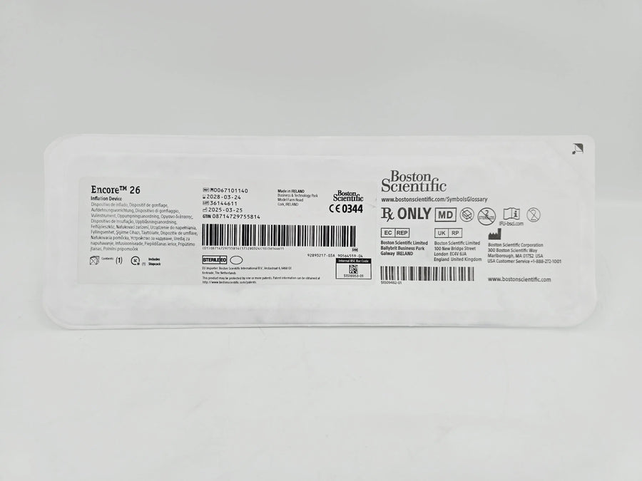 Boston Scientific M0067101140 Encore 26 Inflation Device - Primis ...