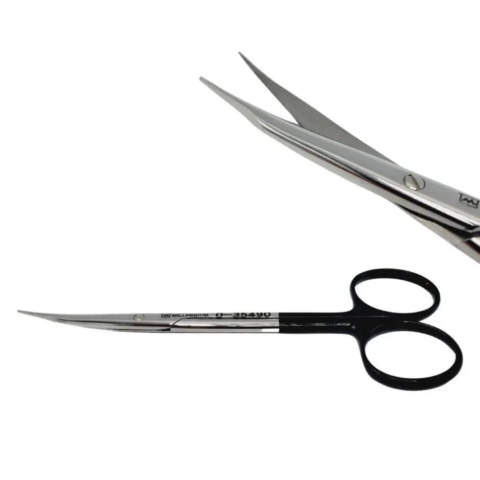 Millennium Surgical 0-35490 Supercut Curved Tenotomy Scissors 4-1/2 ...