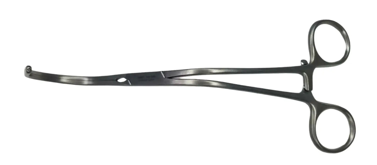 Jarit 320-248 50mm Angled Lambert Kay Aorta Clamp 8" - Primis Medical