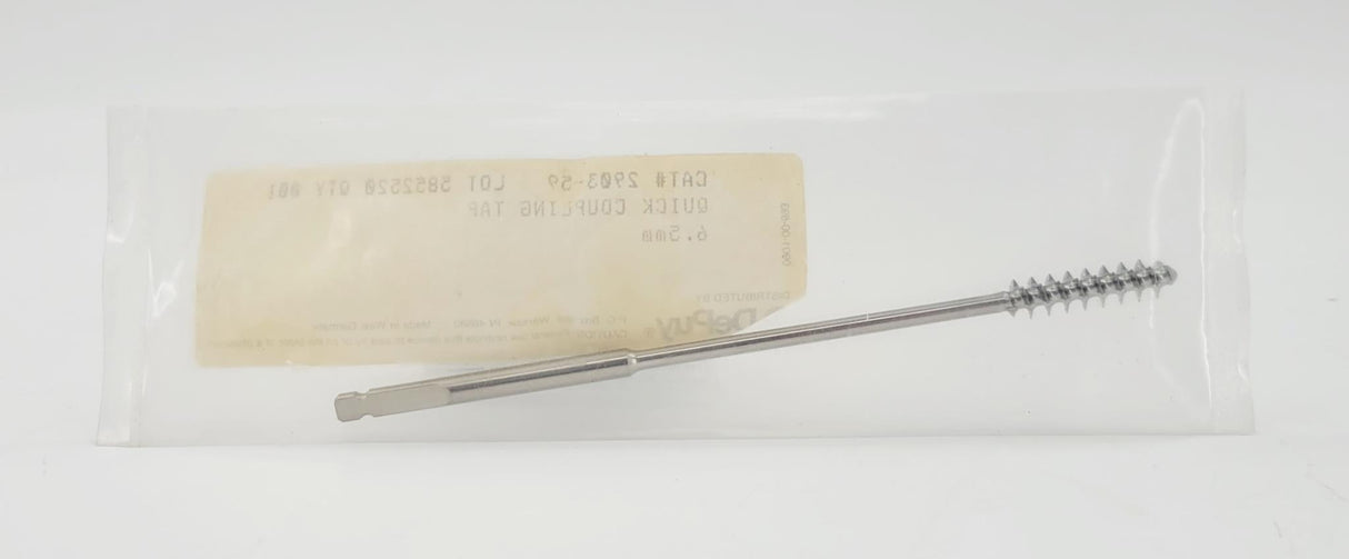 DePuy 2903-59 Quick Coupling Tap 6.5mm 5" - Primis Medical