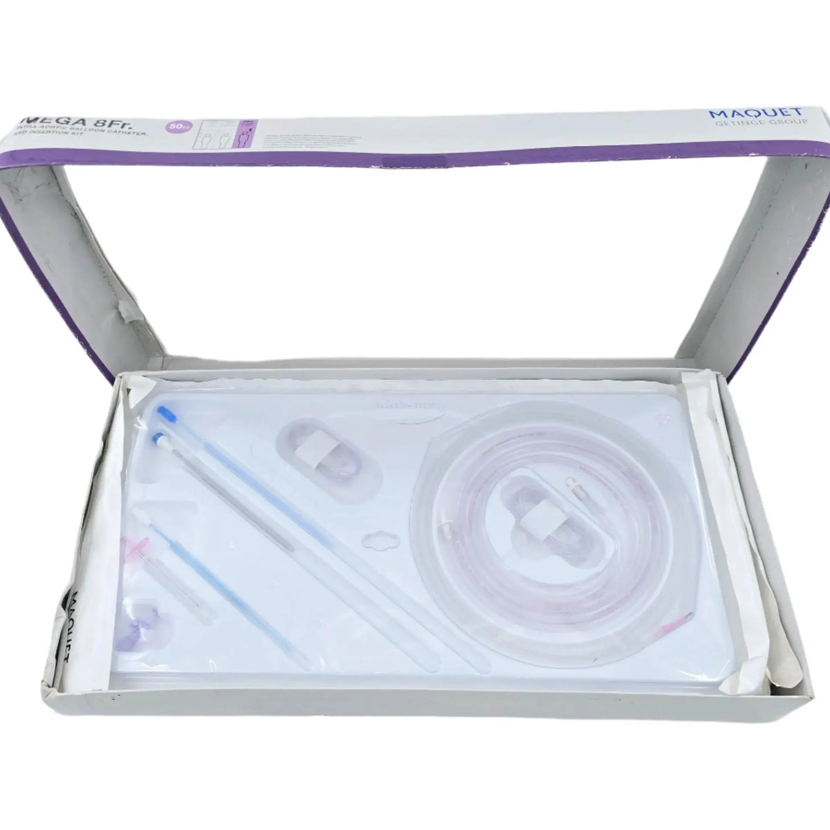 Maquet 0684-00-0296-01U Mega 8F IAB Catheter & Insertion Kit 50cc w ...