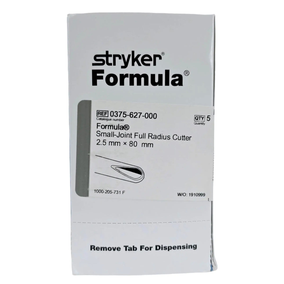 Stryker 0375-627-000 Formula Small-Joint Full Radius Cutter – Primis ...