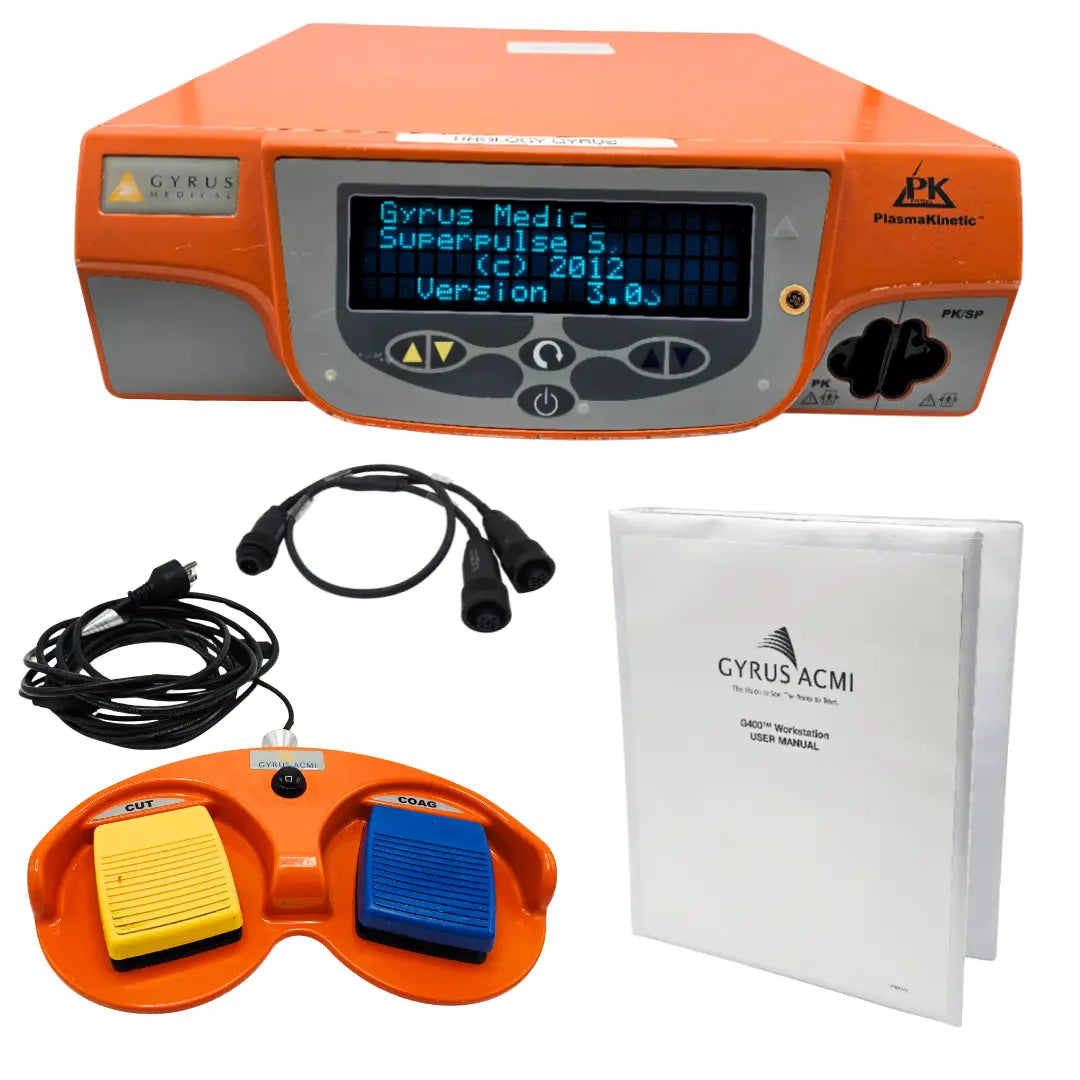 Gyrus ACMI 744000 PK SuperPulse Generator v3.03 w/ Foot Pedal - Primis ...