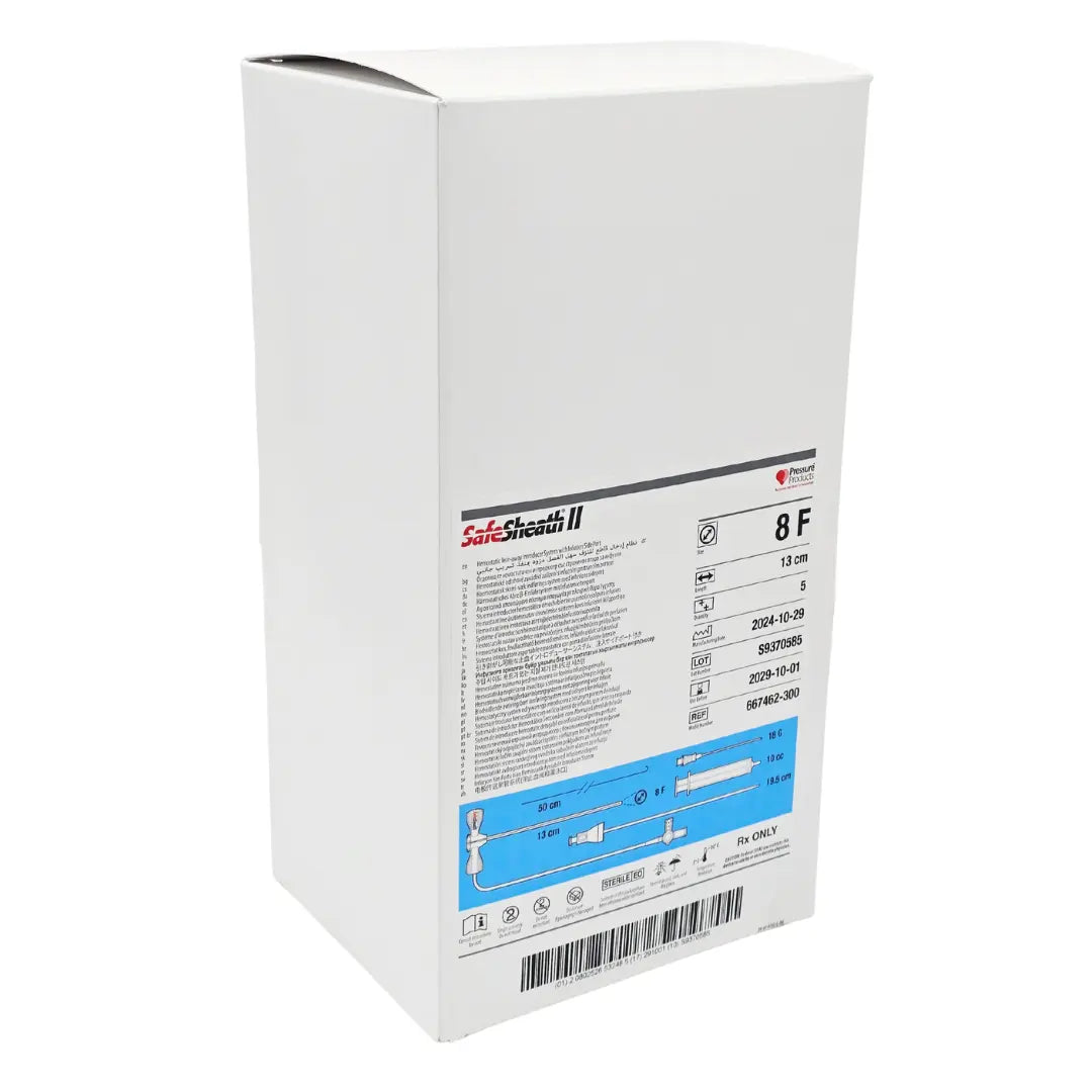 SafeSheath 667462-300 Hemostatic Tear Away Introducer System 8F 5/BX ...