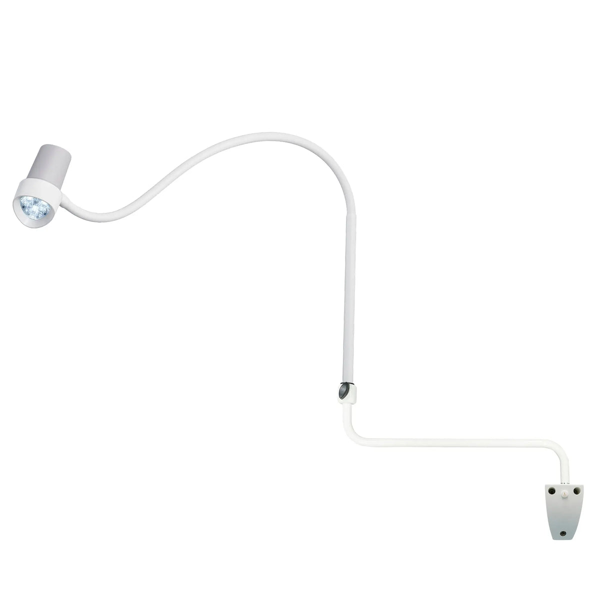 Waldmann HALUX N30-1 P SV Exam Light, 8W, 4400K, GOOSENECK, Dimmable, – Primis Medical