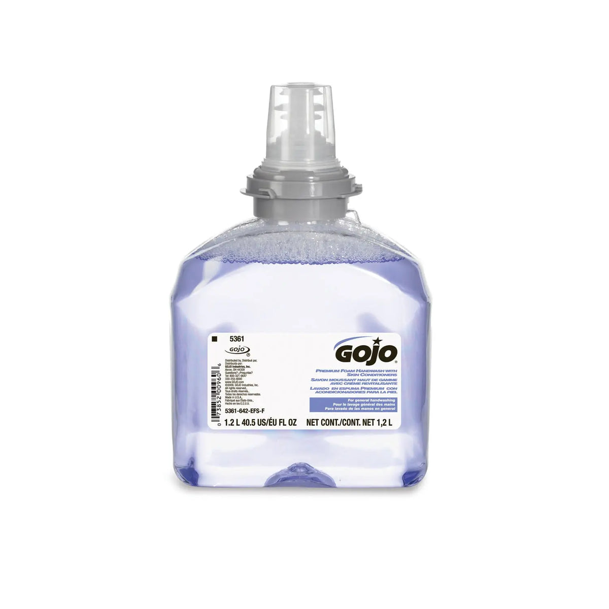 5361-02 GOJO PREMIUM FOAM ANTIBACTERIAL HANDWASH Premium Foam – Primis ...