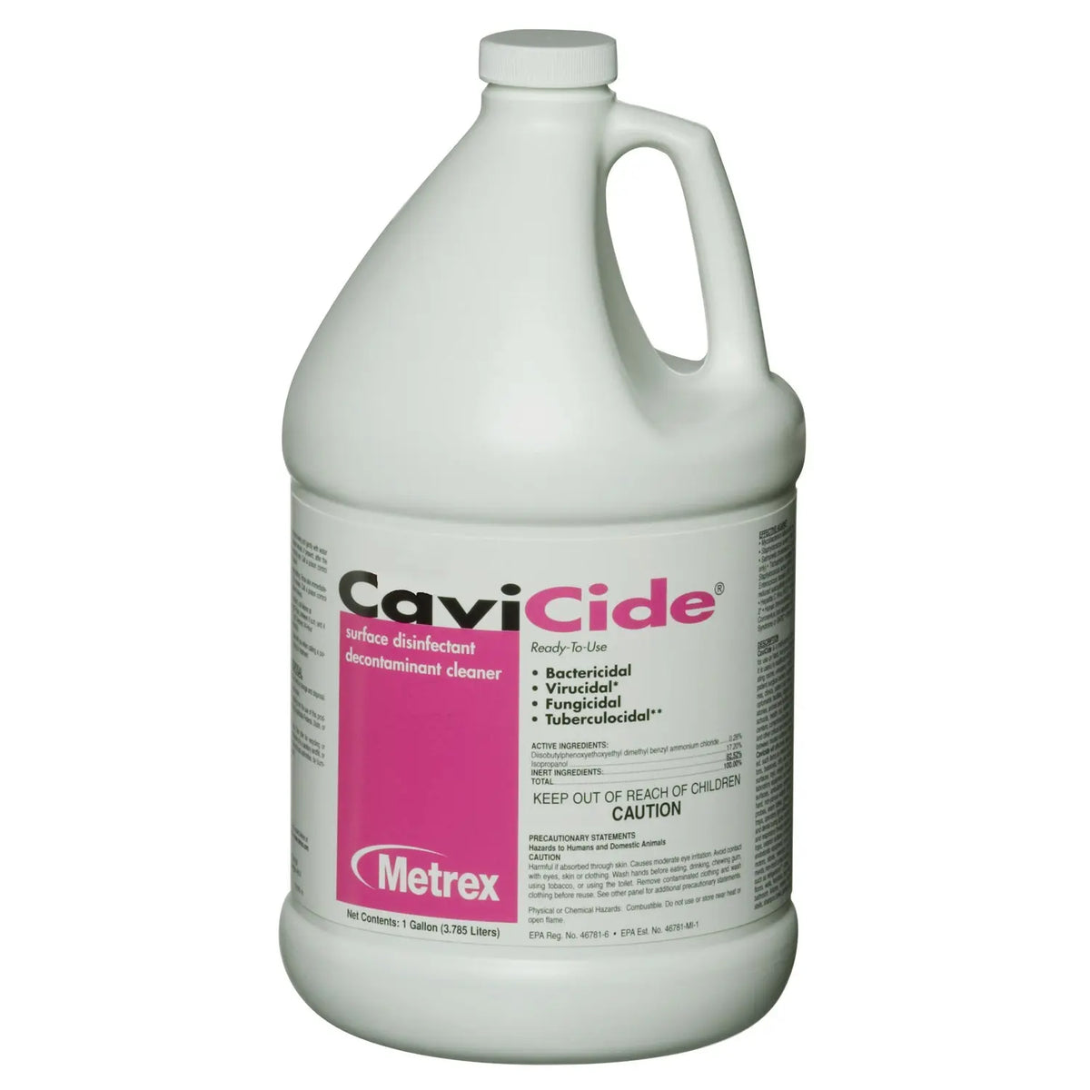 13-1000 METREX CAVICIDE SURFACE DISINFECTANT CaviCide Gallons, 4/cs ...