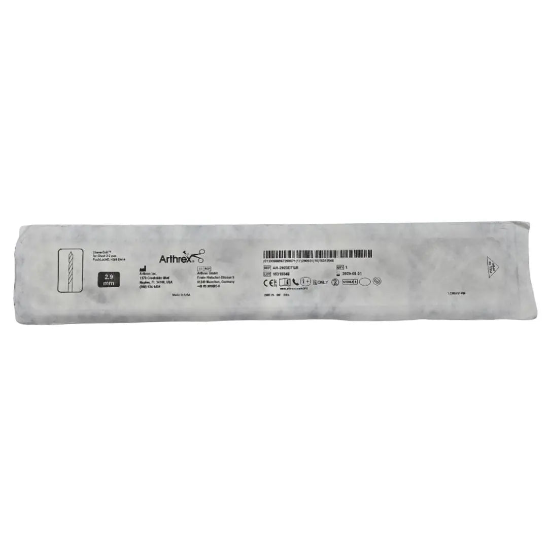 Arthrex AR-2923DTSR 2.9mm ShaverDrill for Short 2.9mm PushLock Hard ...