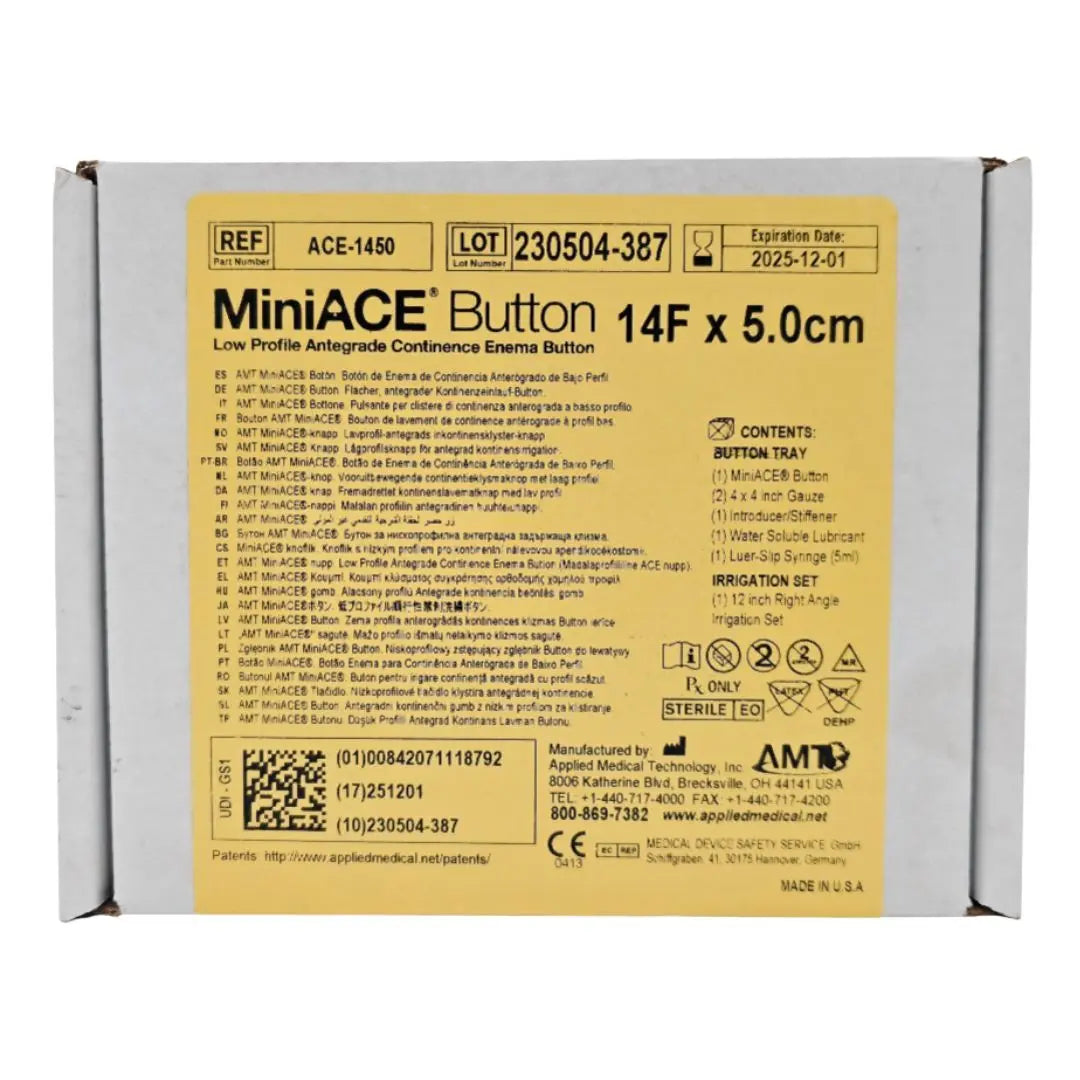 Applied Medical Technology ACE-1450 MiniACE Low Profile Antegrade ...