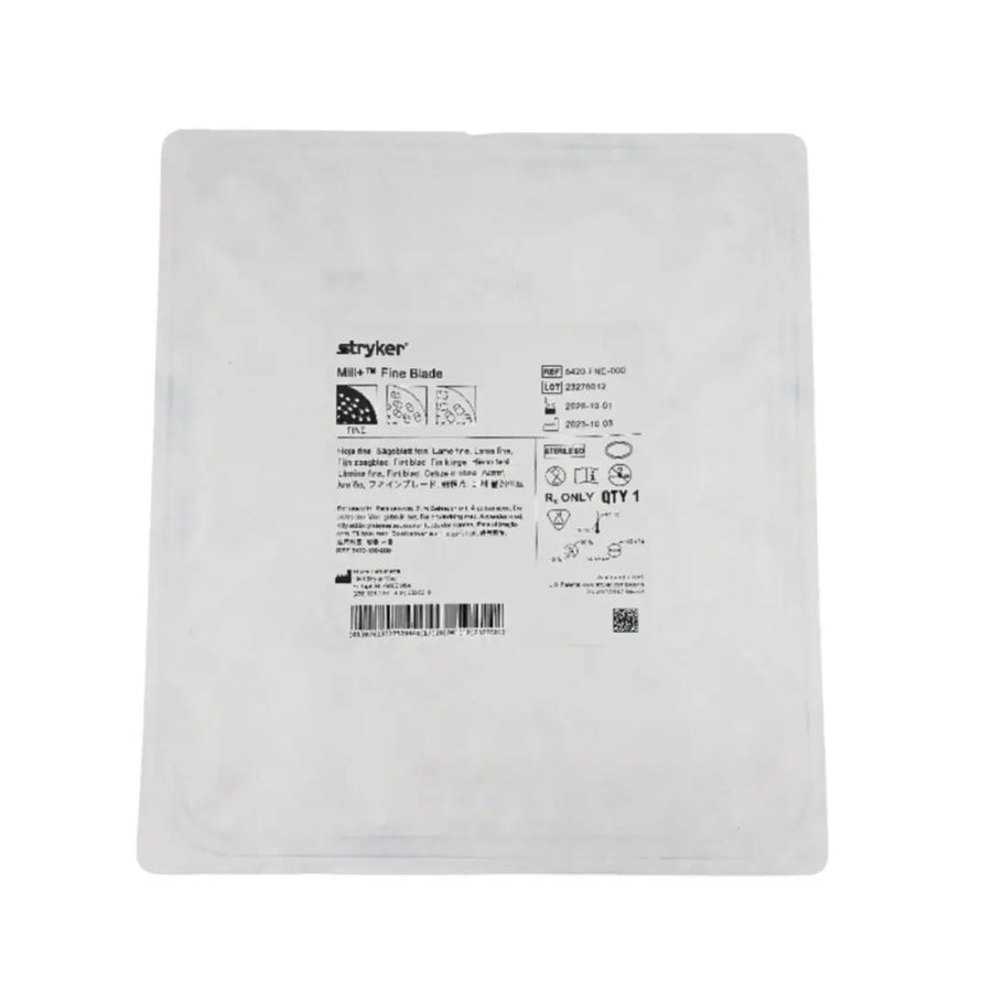 Stryker bone mill 5420-FNE-000 Mill+ Fine Blade Bone Mill - Primis Medical