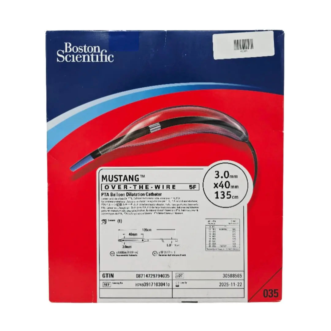 Boston Scientific H74939171030410 Mustang OVER-THE-WIRE 5F 3.0mm x ...