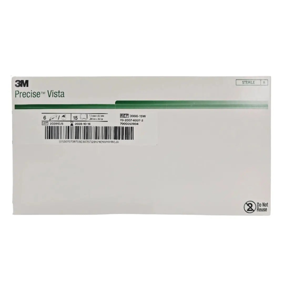 3M 3996-15W Precise Vista Disposable Skin Stapler w/ 15 Wide Staples – Primis Medical
