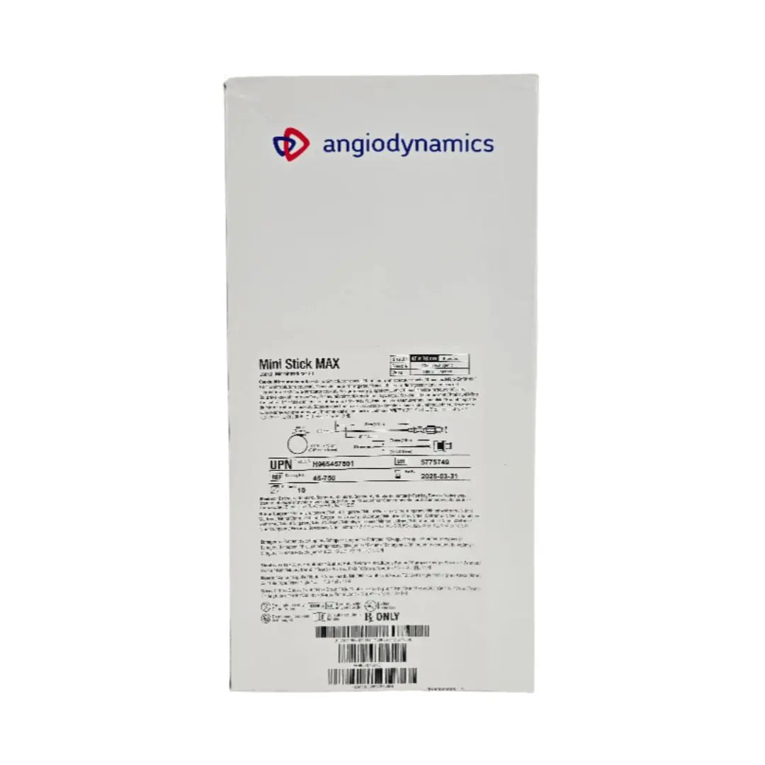 45-750 Angiodynamics Mini Stick MAX Coaxial Introducer Kit 4F x 10cm ...