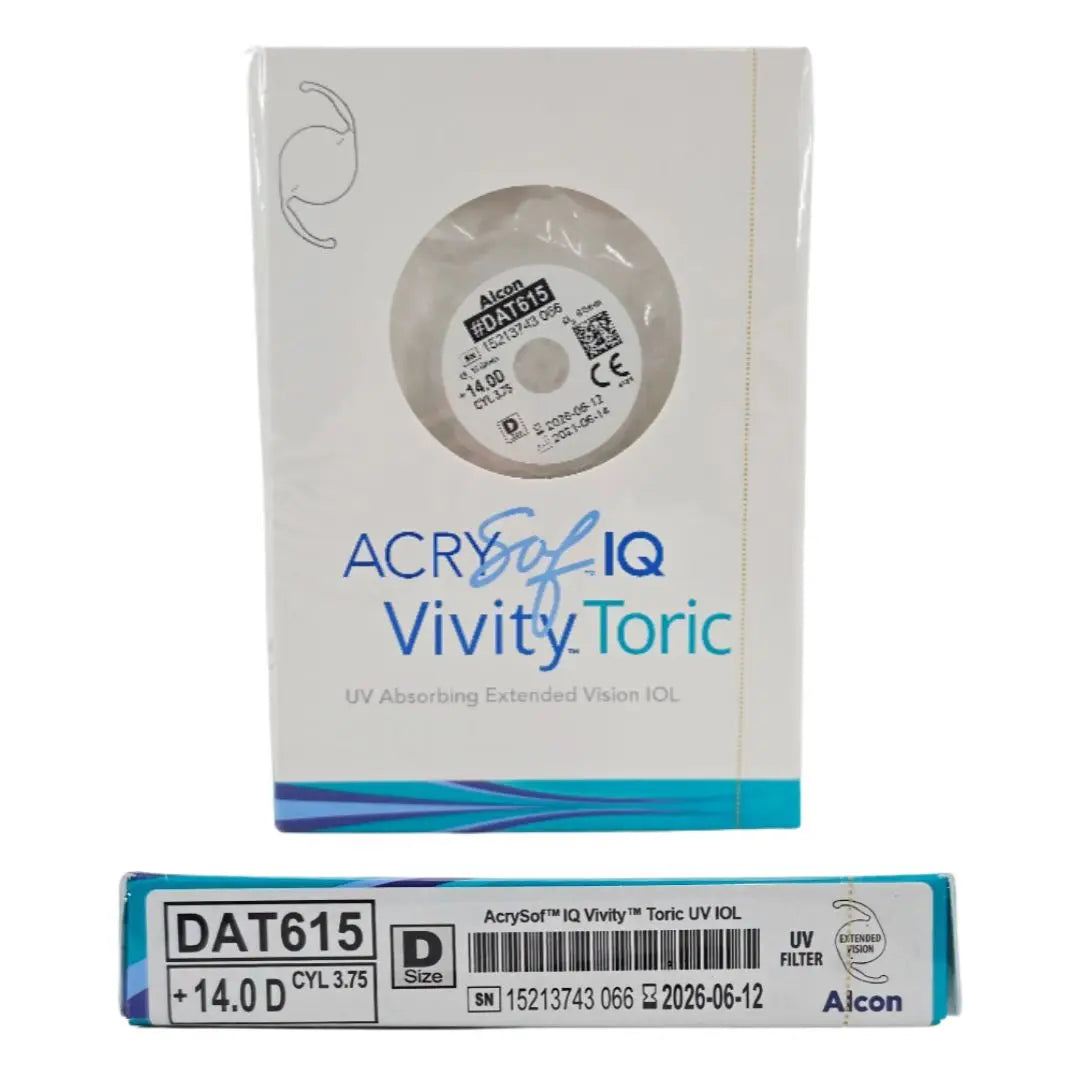 Alcon DAT615.140 AcrySof IQ Vivity Toric UV Absorbing Extended Vision ...