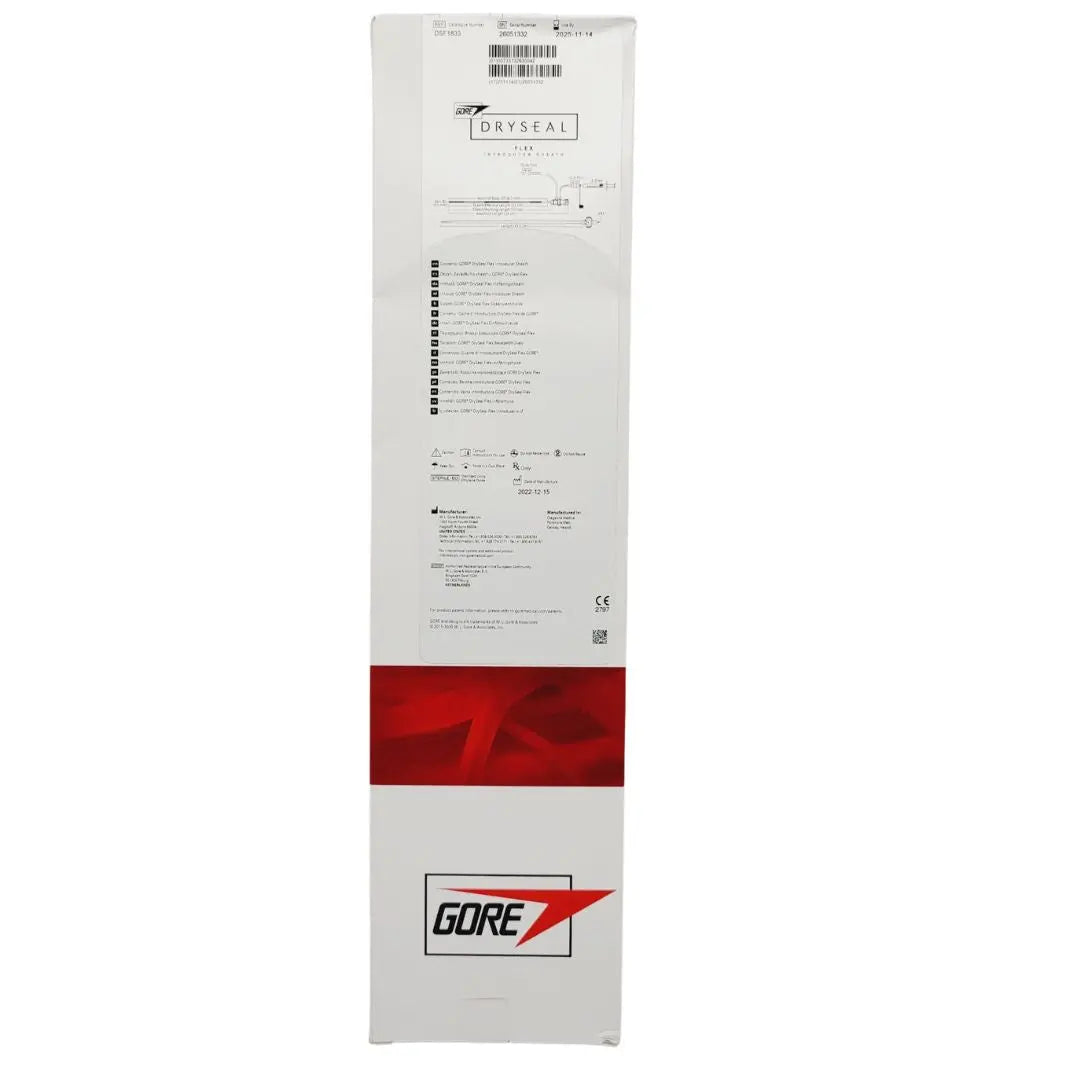 Gore DSF1833 Dryseal Flex Introducer Sheath 33cm 18Fr Hydrophilic ...