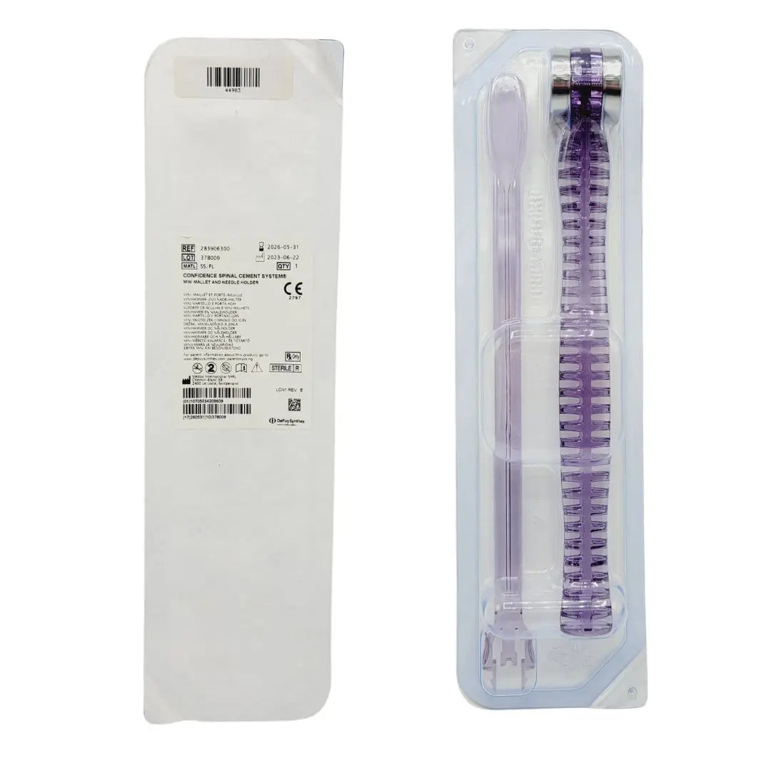 283906300 Medos Confidence Spinal Cement System Mini Mallet & Needle ...