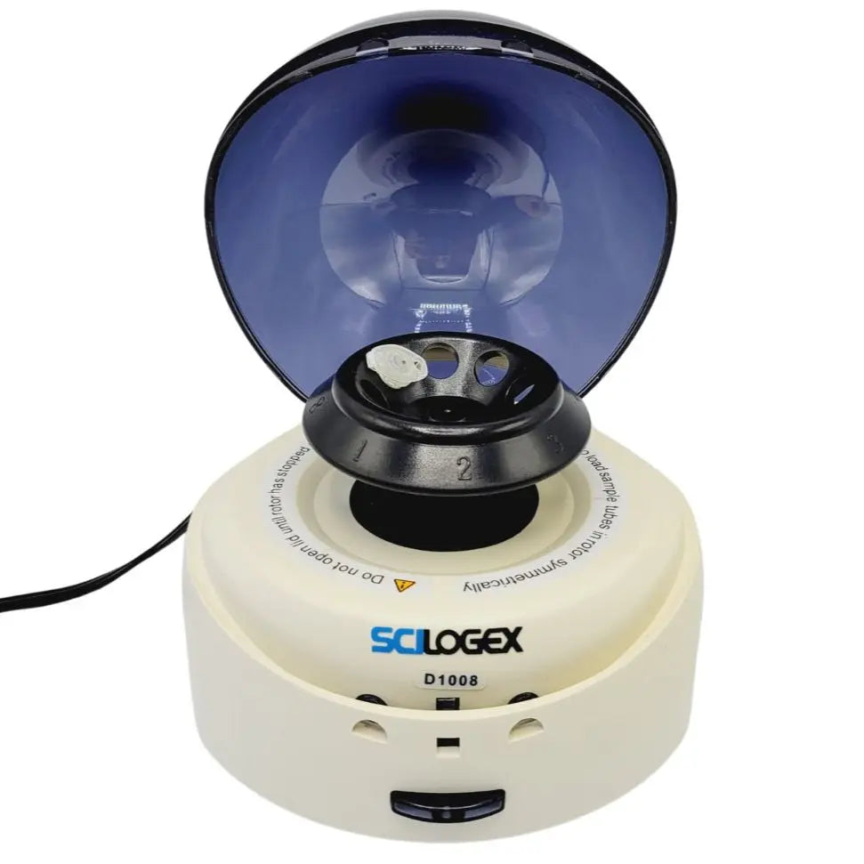 Azer Scientific D1008 Mini Centrifuge Blue Lid with Rotor 7000 RPM ...