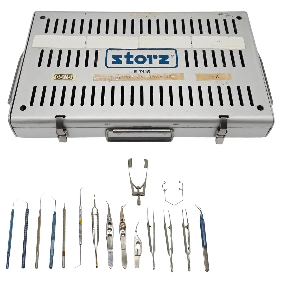 Ophthalmic ENT Microsurgical Instrument Set –Storz, Ambler, Katena ...