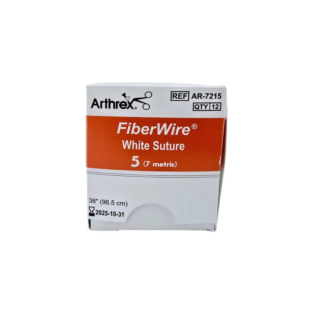 Arthrex AR-7215 FiberWire 5 WHITE BRAIDED 1X38" Box of 12 - Primis ...
