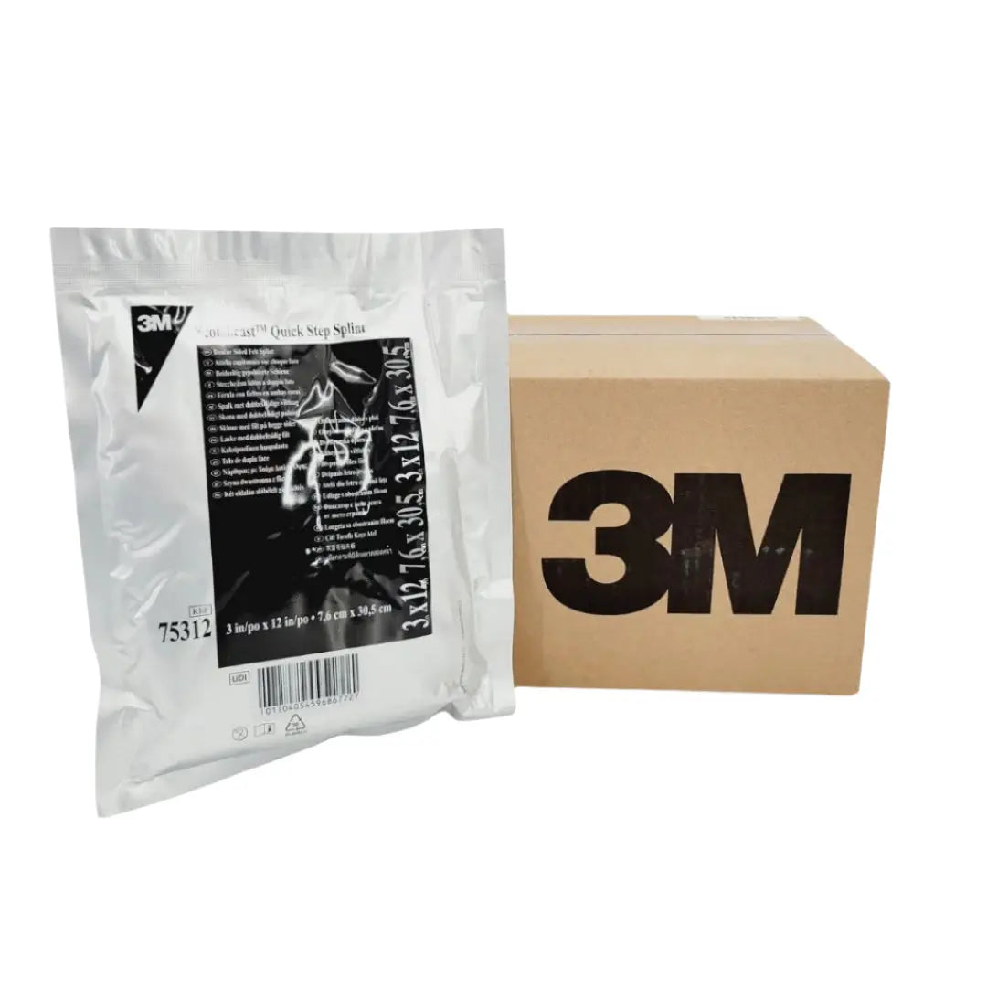 3M 75312 Scotchcast Quick Step Splint Double Sided Felt 3" x 12" Box ...