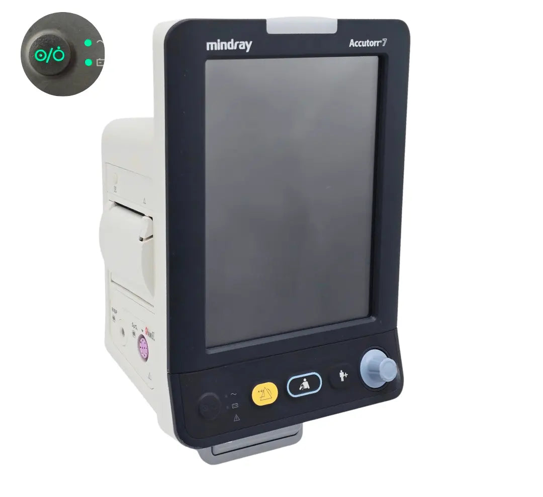 Mindray 6103F-PA00047 Vital Signs Monitor w/ Masimo SpO₂ & NIBP ...