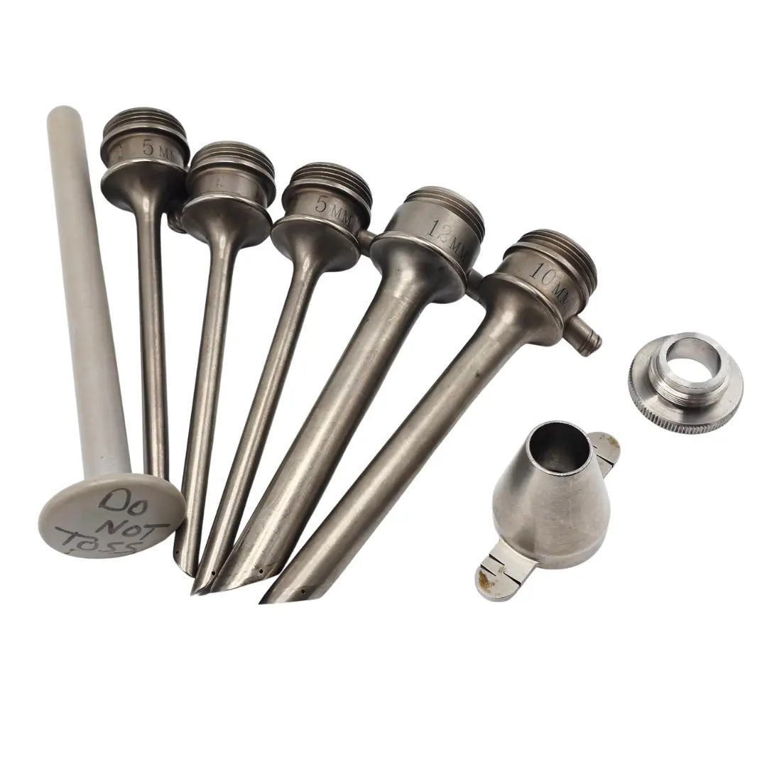 Laparoscopic Trocar Set 5mm/10mm/12mm Cannulas Obturator & Adapter ...