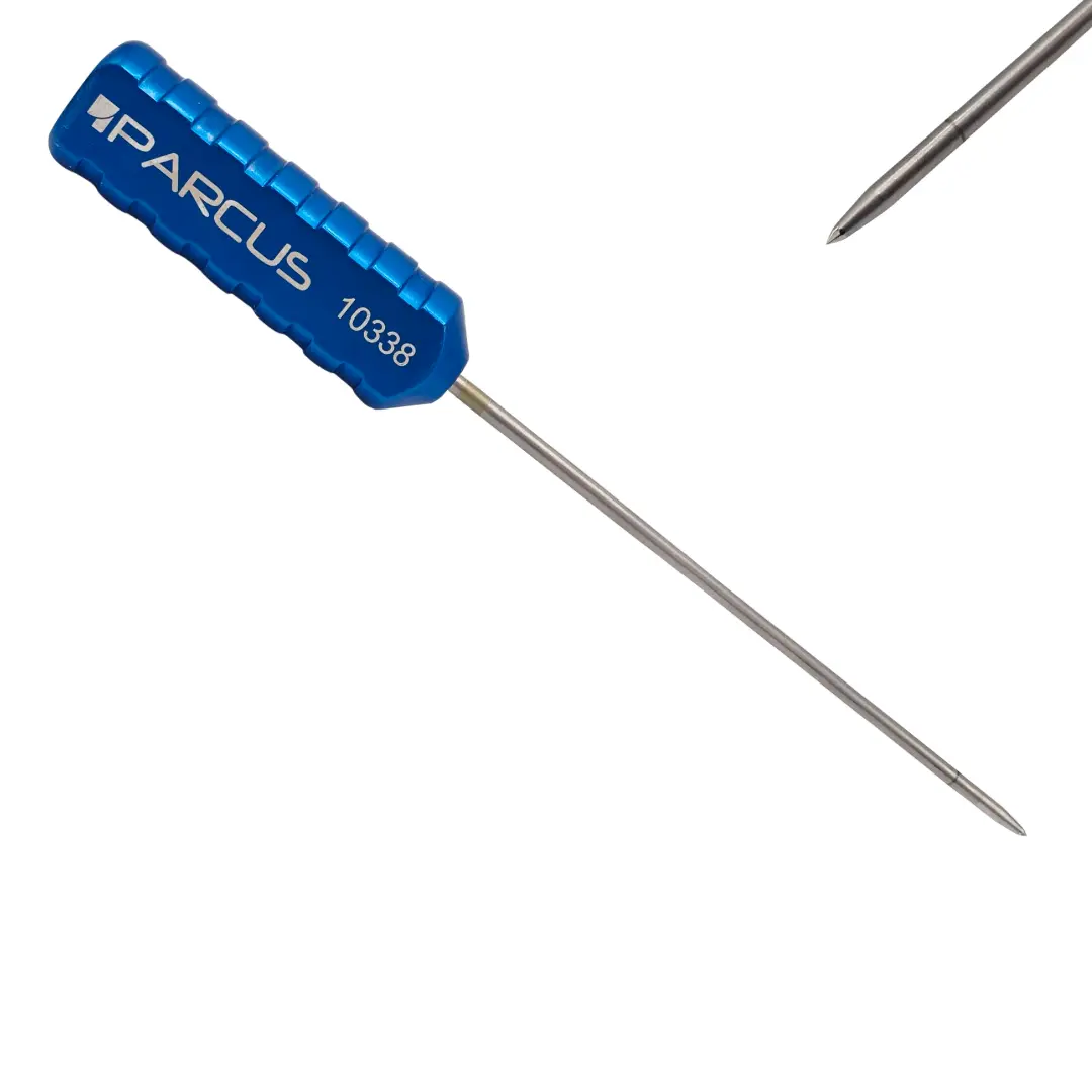Parcus 10338 Awl 10.5in for 5.5 6.5mm V-LoX Peek CF Anchors Ortho ...