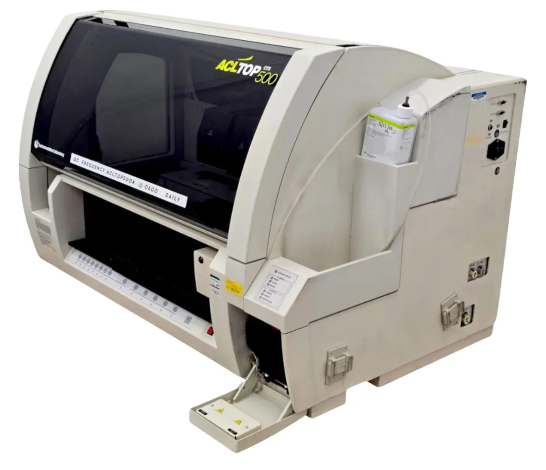 Instrumentation Laboratory ACL TOP CTS 500 Hemostasis Analyzer System ...