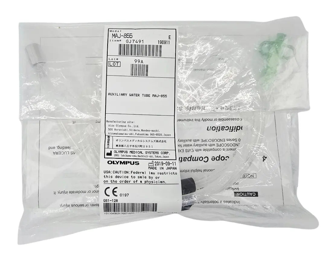 Olympus MAJ-855 Auxiliary Water Tube Endoscopy Accessory OEM - Primis ...